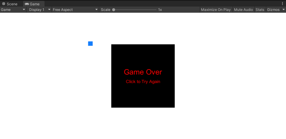 CUBEИзбегайте текста Game Over
